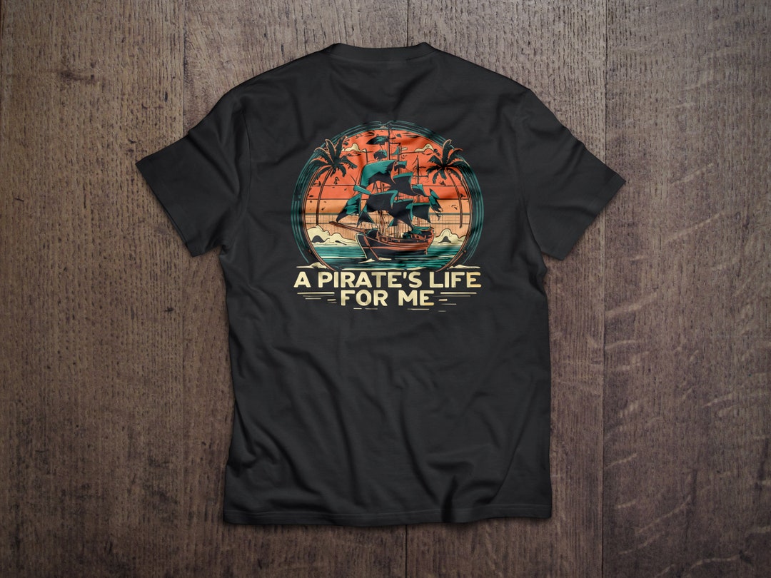 Men's Disney Tshirt Pirates of the Caribbean Disney T-shirt for Men ...