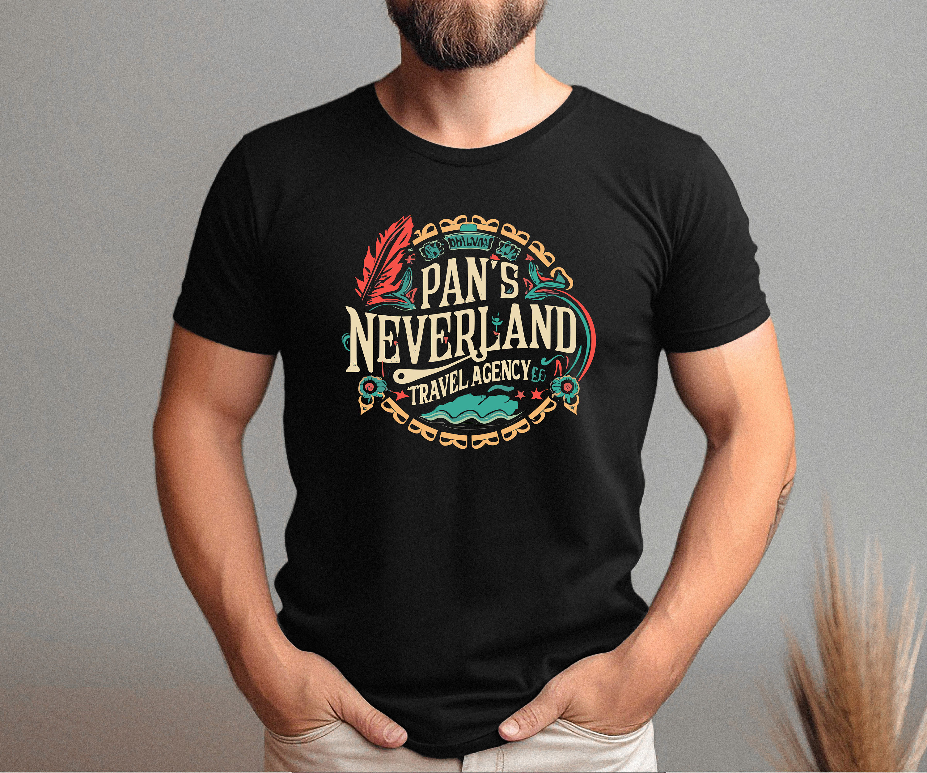 Peter Pan Shirt, Disney Shirt, Men's Disney Shirt, Disney Shirt, Disney ...