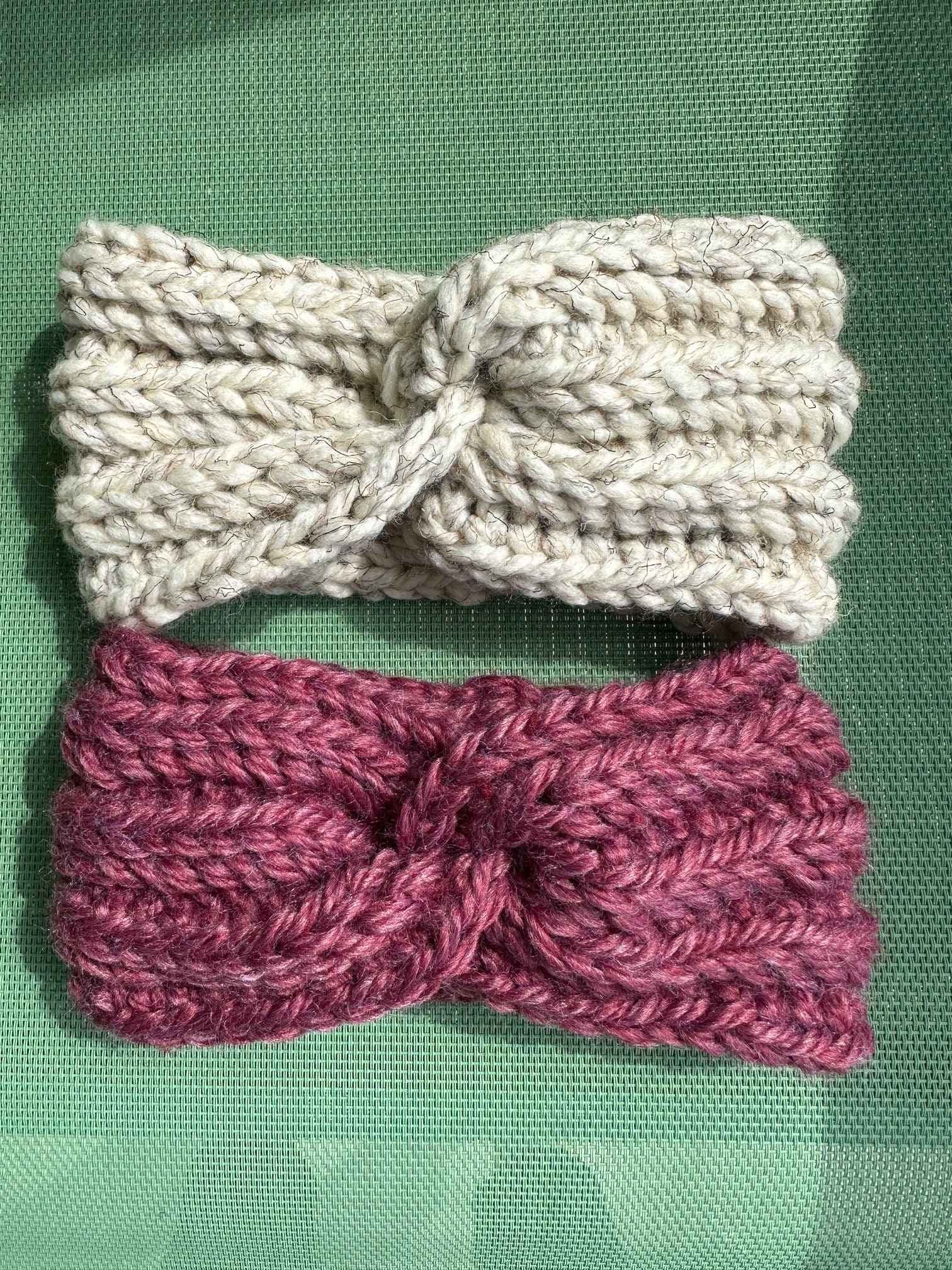 Twisted Crochet Headband, Ear Warmer, Adult Size - Etsy