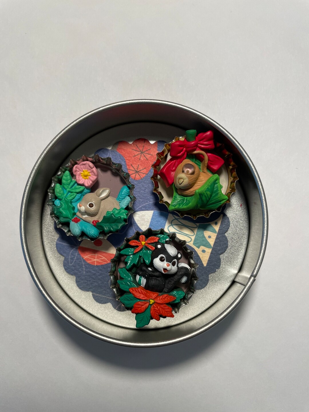 Christmas Magnets for Refrigerator, Vintage Hallmark Christmas ...