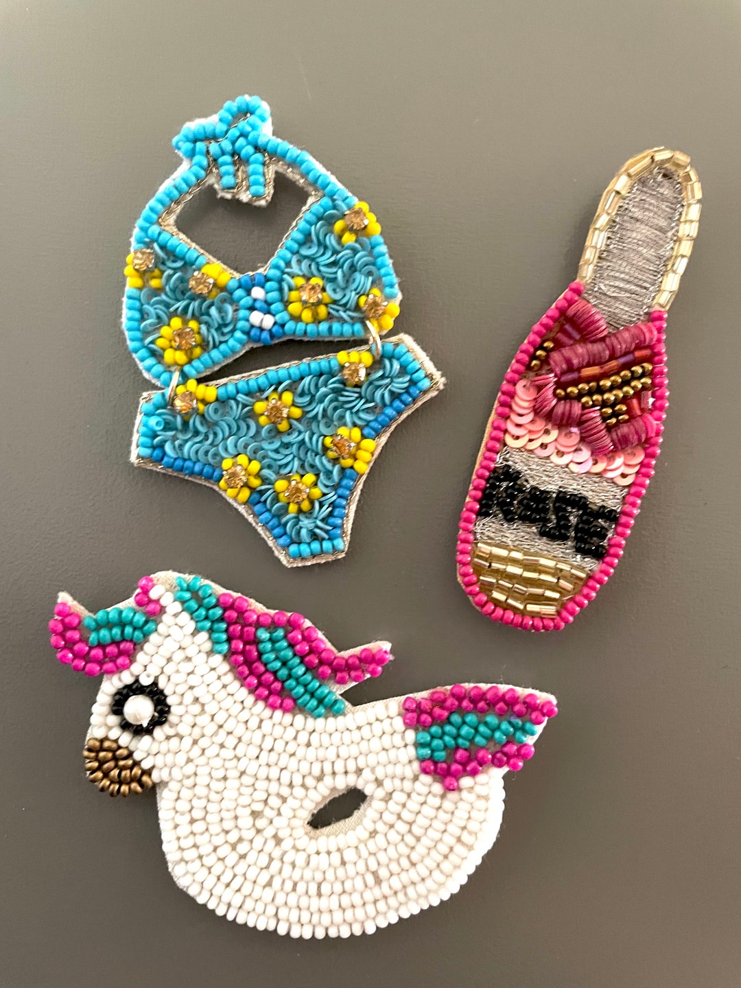 Pool Party Magnets, Summer Magnets, Summer Decor, Pool Party Decor ...