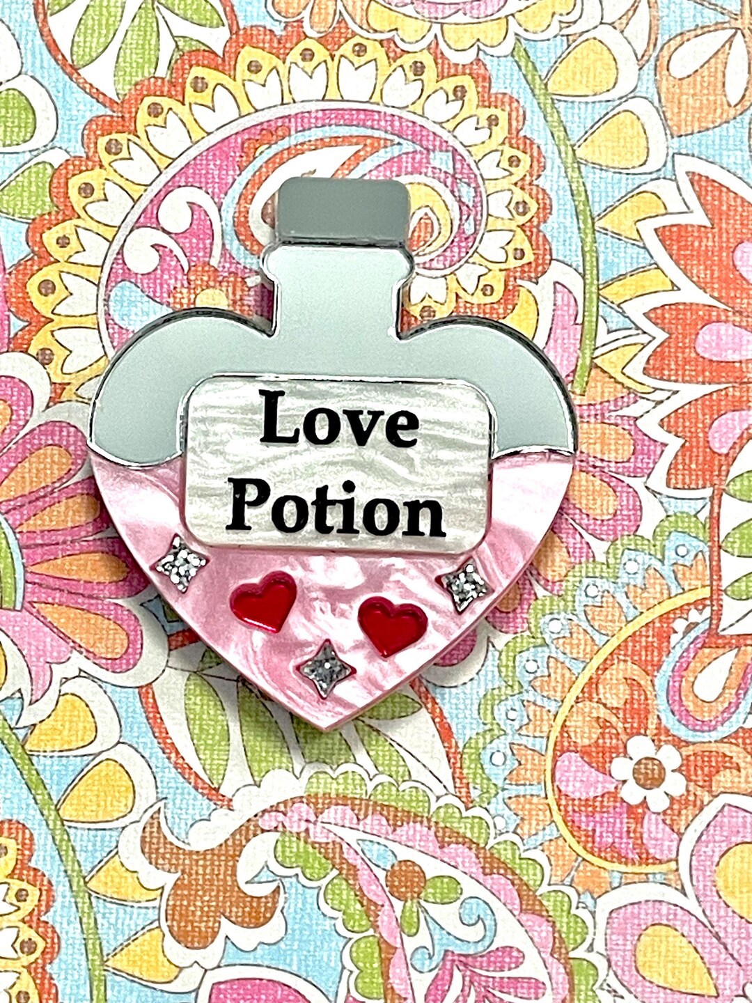Love Potion Refrigerator Magnet, Love Refrigerator Magnet, Valentines ...