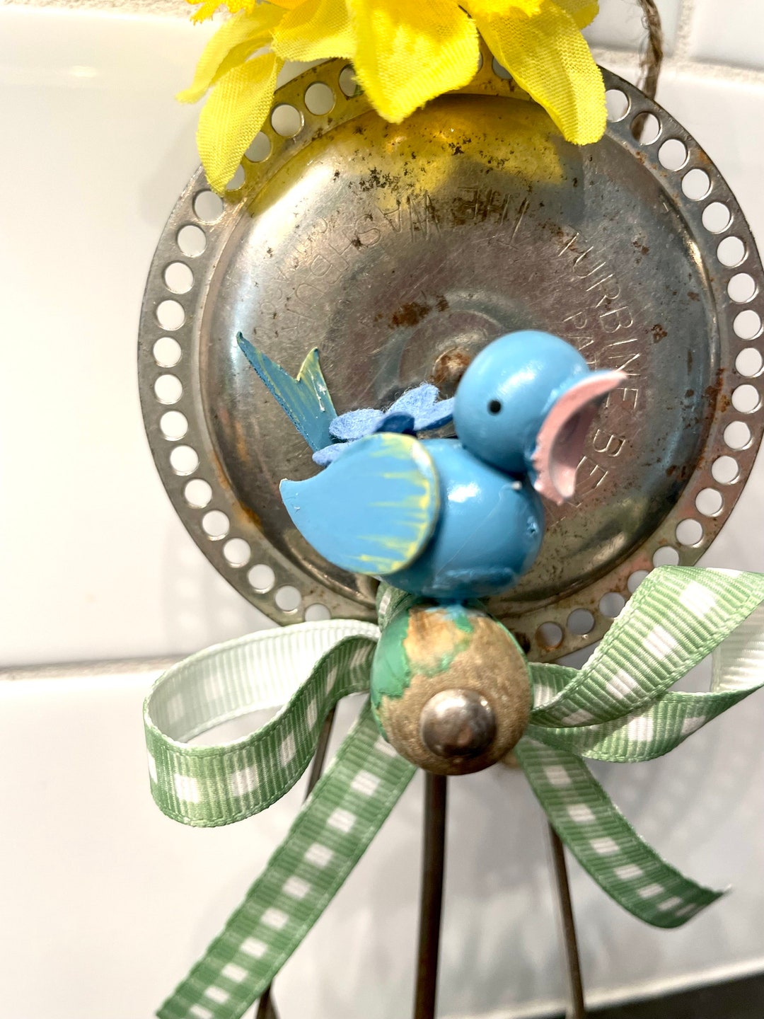 Vintage Easter Eggbeater Assemblage, OOAK Easter, Easter Decor, Spring ...