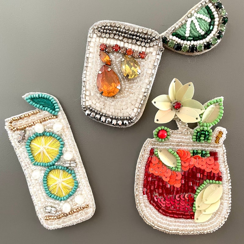 Beaded Magnets - Etsy