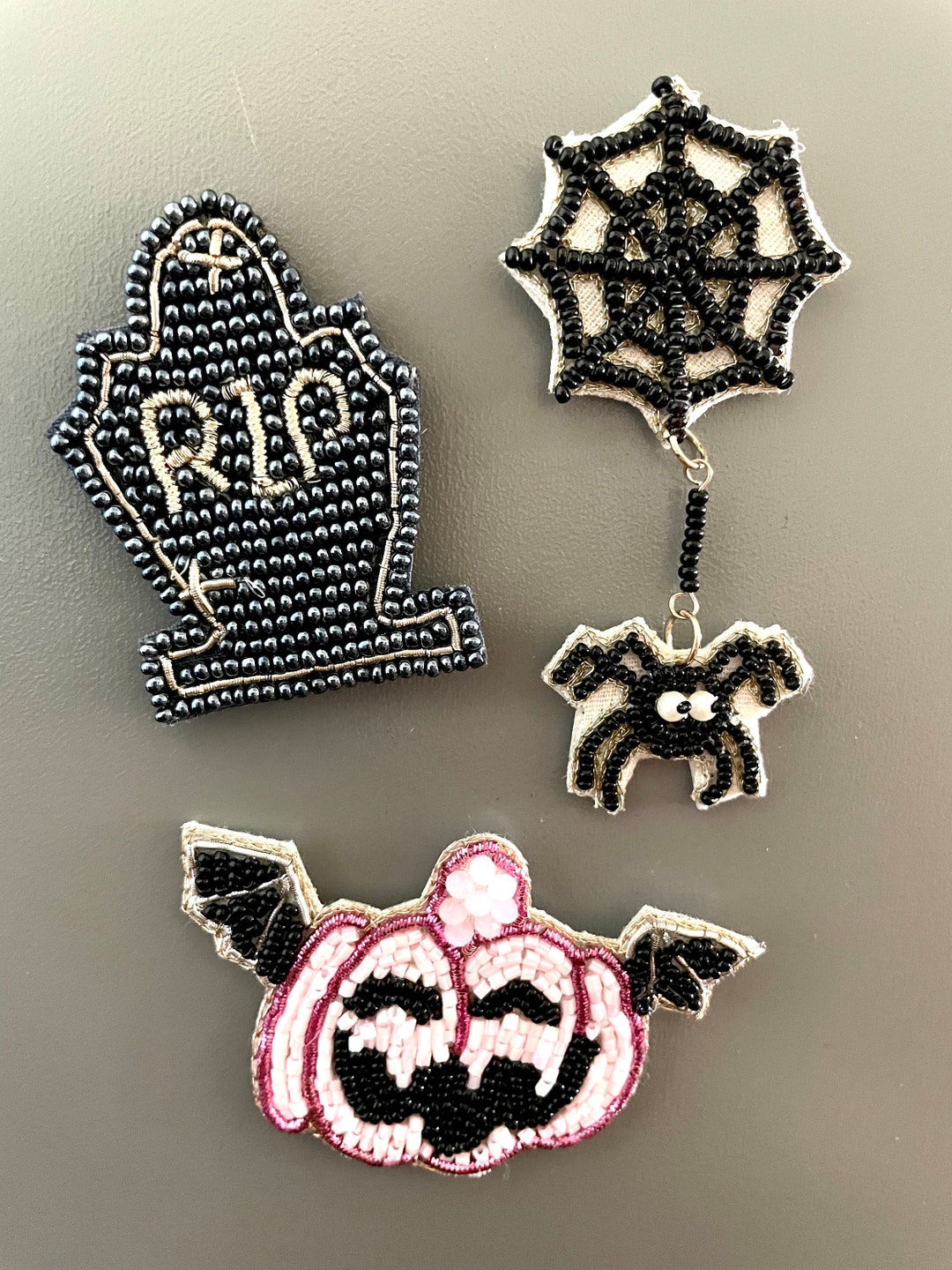 Halloween Magnets, Halloween Decor, Fridge Magnets, Kitschy Kitsch ...