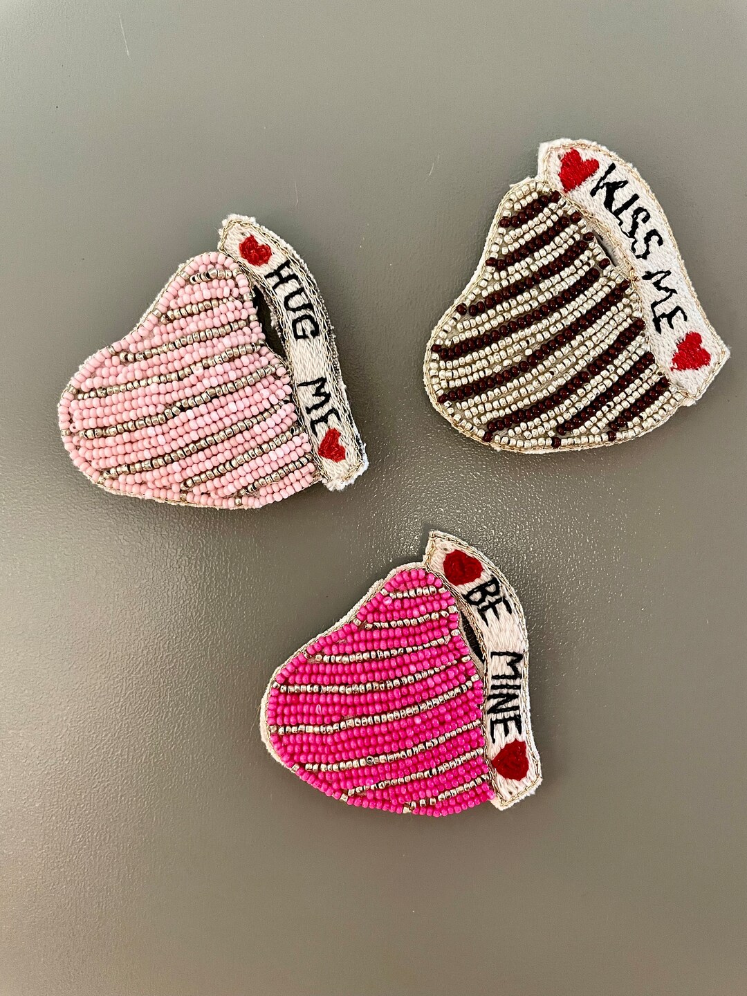 Valentines Day Refrigerator Magnets, Kiss Refrigerator Magnets, Candy ...