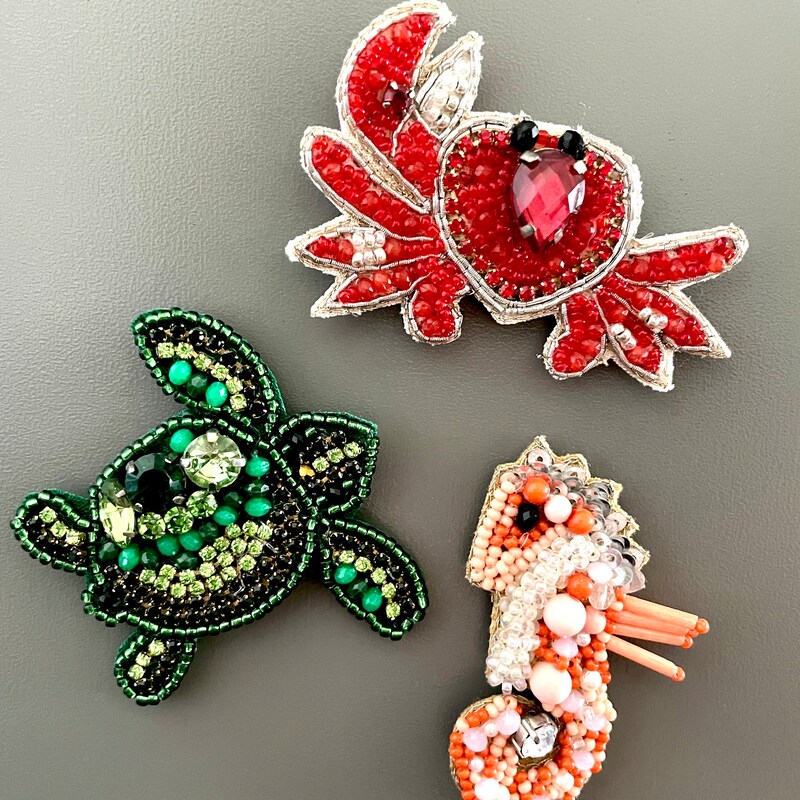 Sea Life Magnets - Etsy