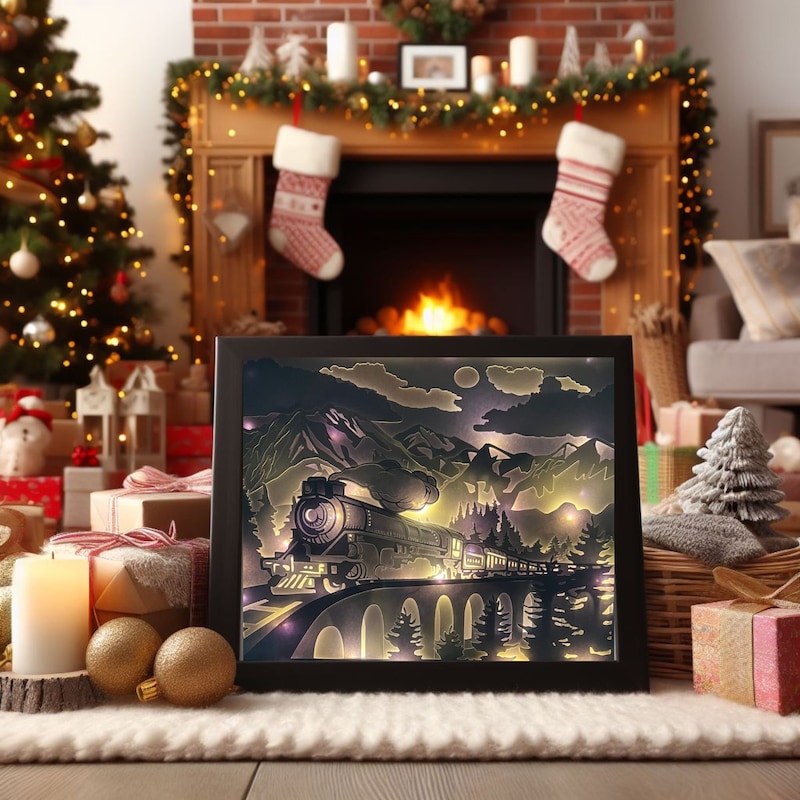 Lighted Shadow Box - Etsy