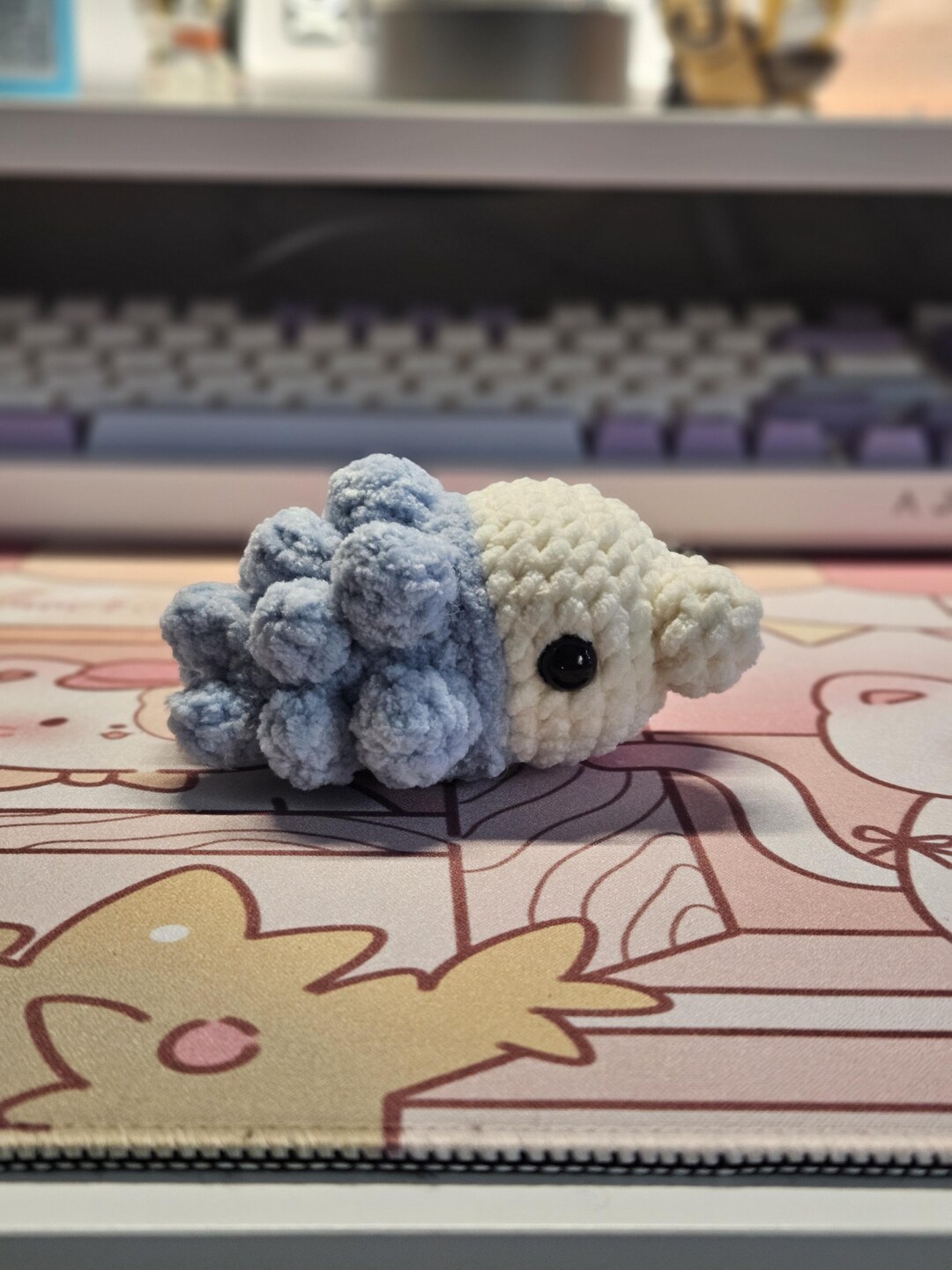 Cute Mini Crochet Snom | Amigurumi Pokemon Snom | Pokemon Ice Bug Plush ...