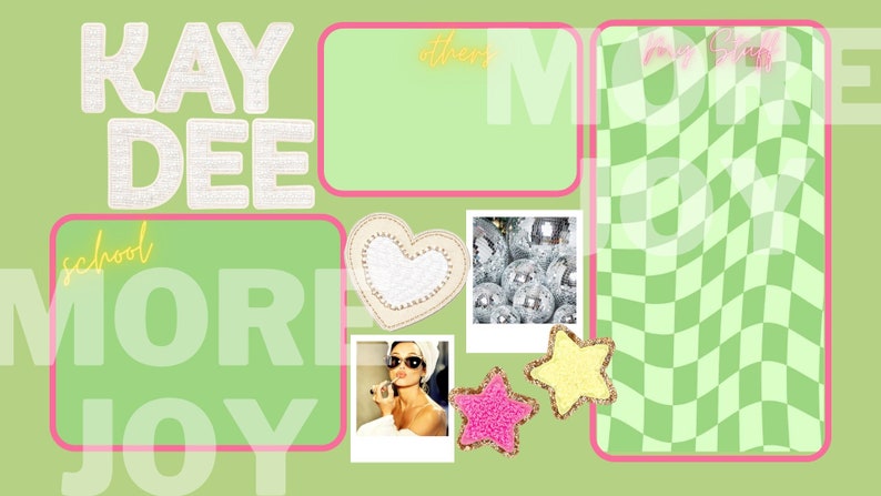 Kappa Delta Desktop Screensaver - Instant Download - Wallpaper - Etsy