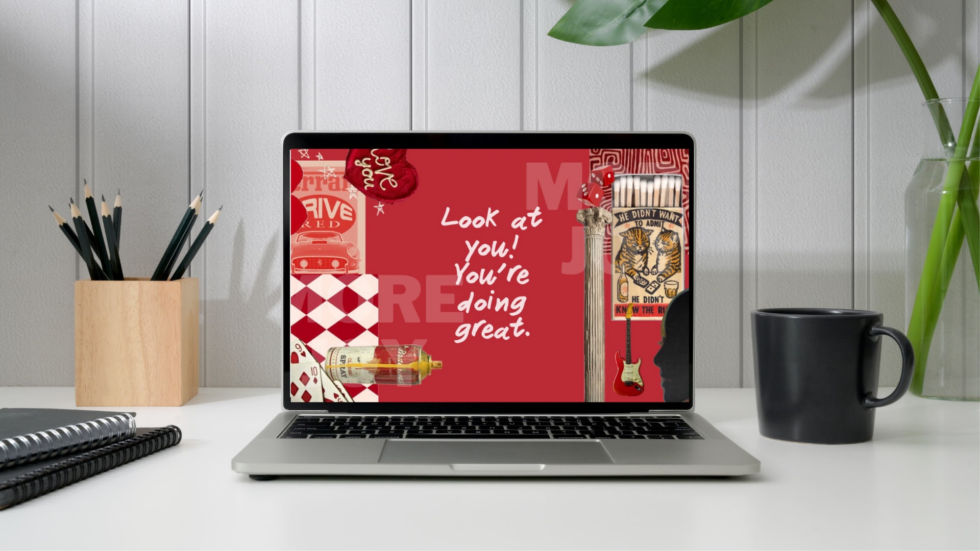 Self Love Desktop Wallpaper - "you're Doing Well" Design (instant ...