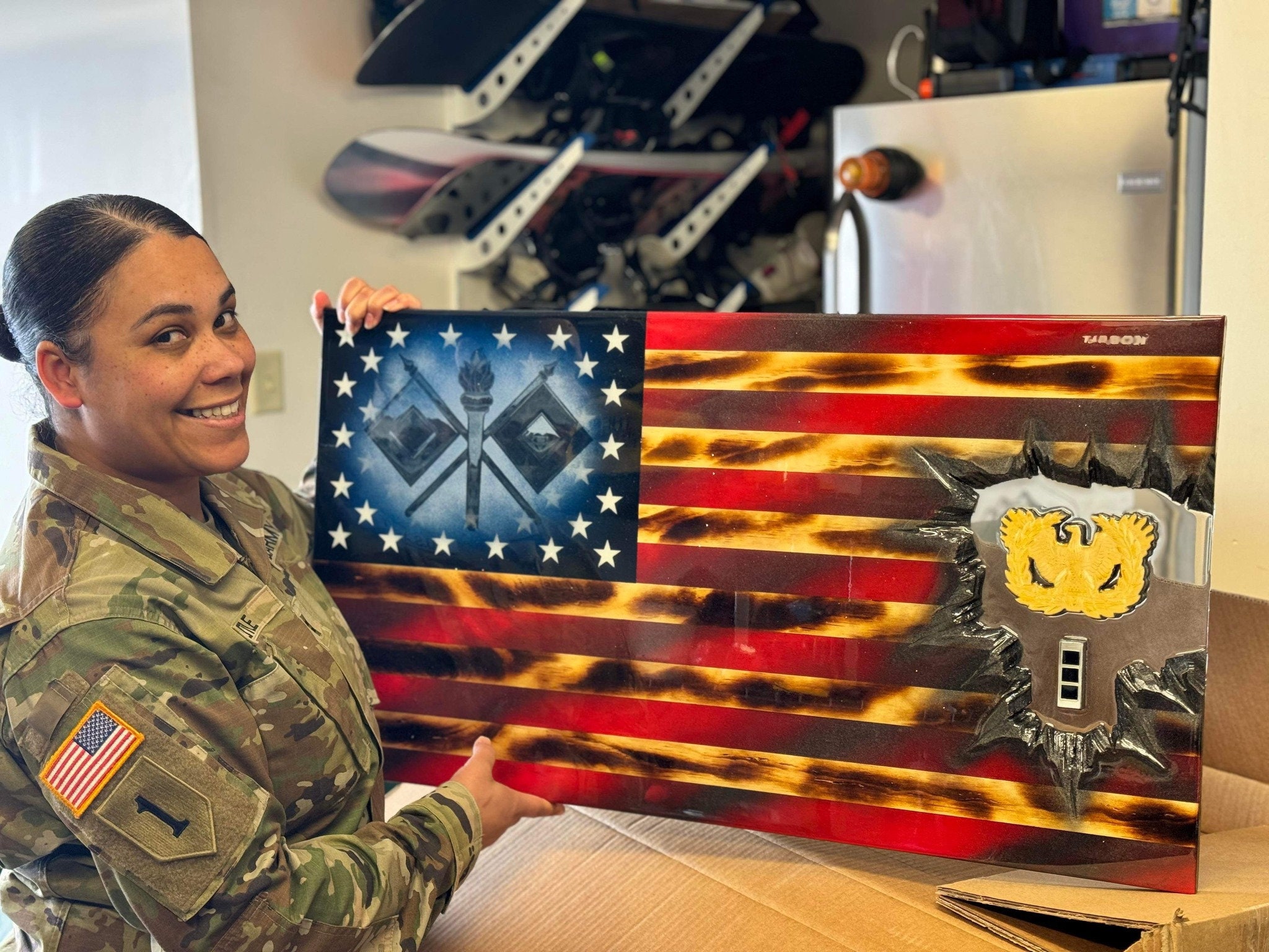 Customizable Warrant Officer Patch Series - Professional Wooden ...