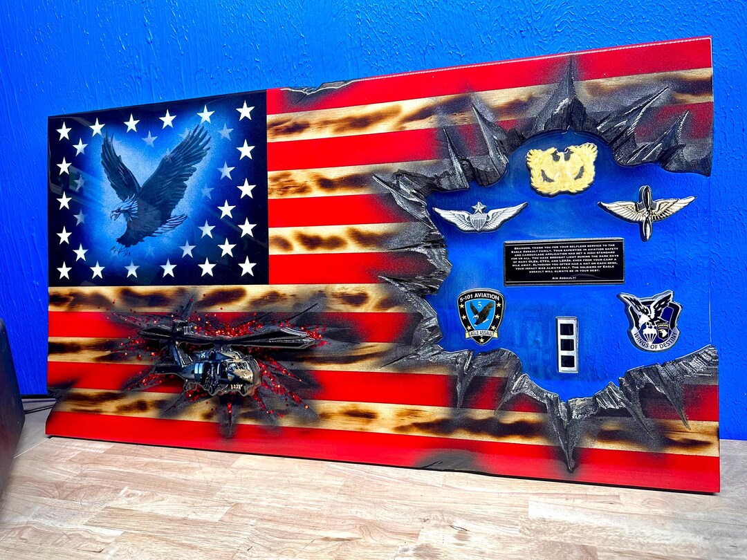 Customizable Army AVIATION Patch Series - Professional Wooden American ...