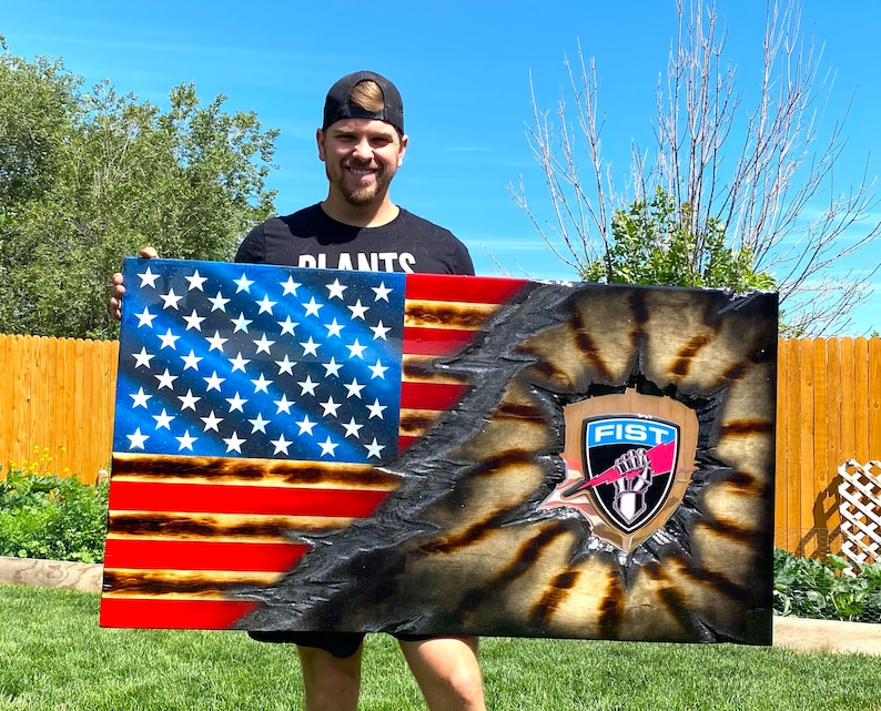 13F Fister FIST Forward Support Team Patch Series Professional Wooden ...