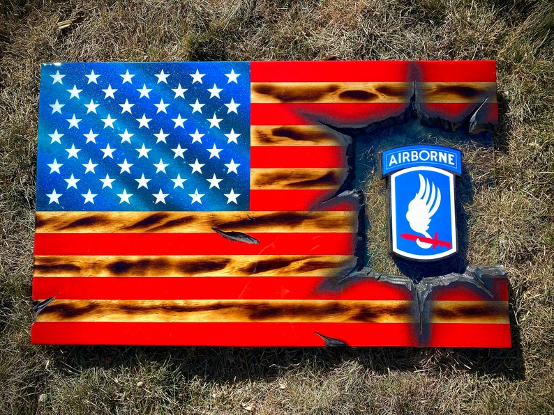 Army Patch Series - Add Your Unit Logo or Crest - Professional Wooden ...