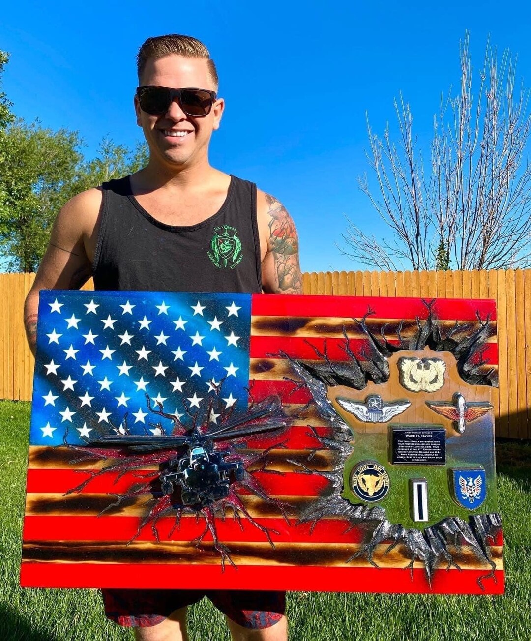 Customizable Warrant Officer Patch Series Professional Wooden American ...