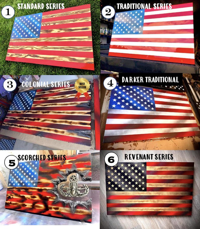 Army Engineer Castle Patch Series - Professional Wooden American Flag ...