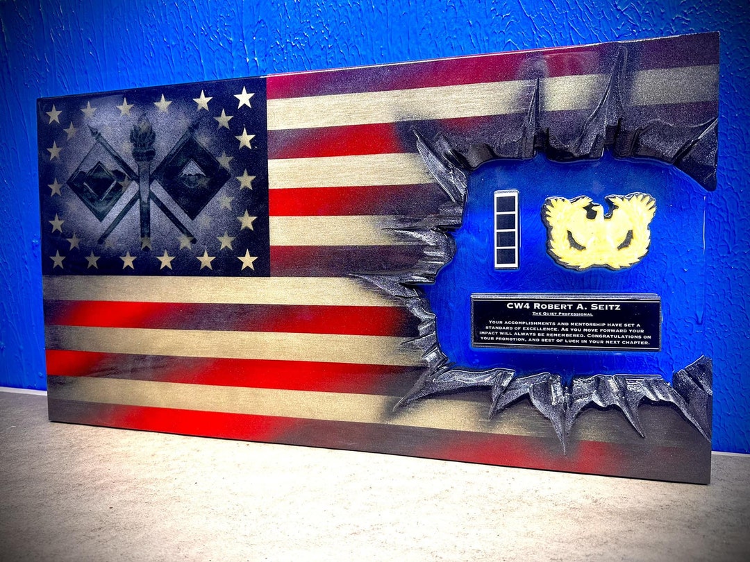 Signal Corps Chief Warrant Officer Patch Series - Wig Wams Professional ...