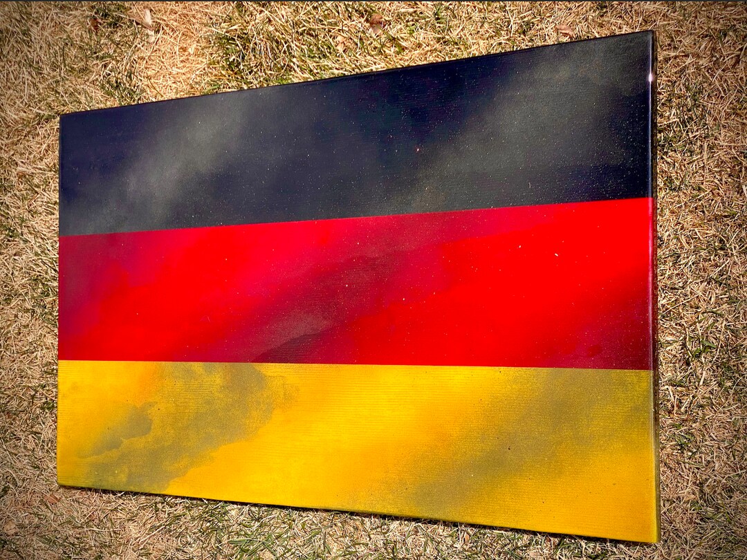 Professional Wooden German Flag Gift Display - Made by an Army Veteran ...