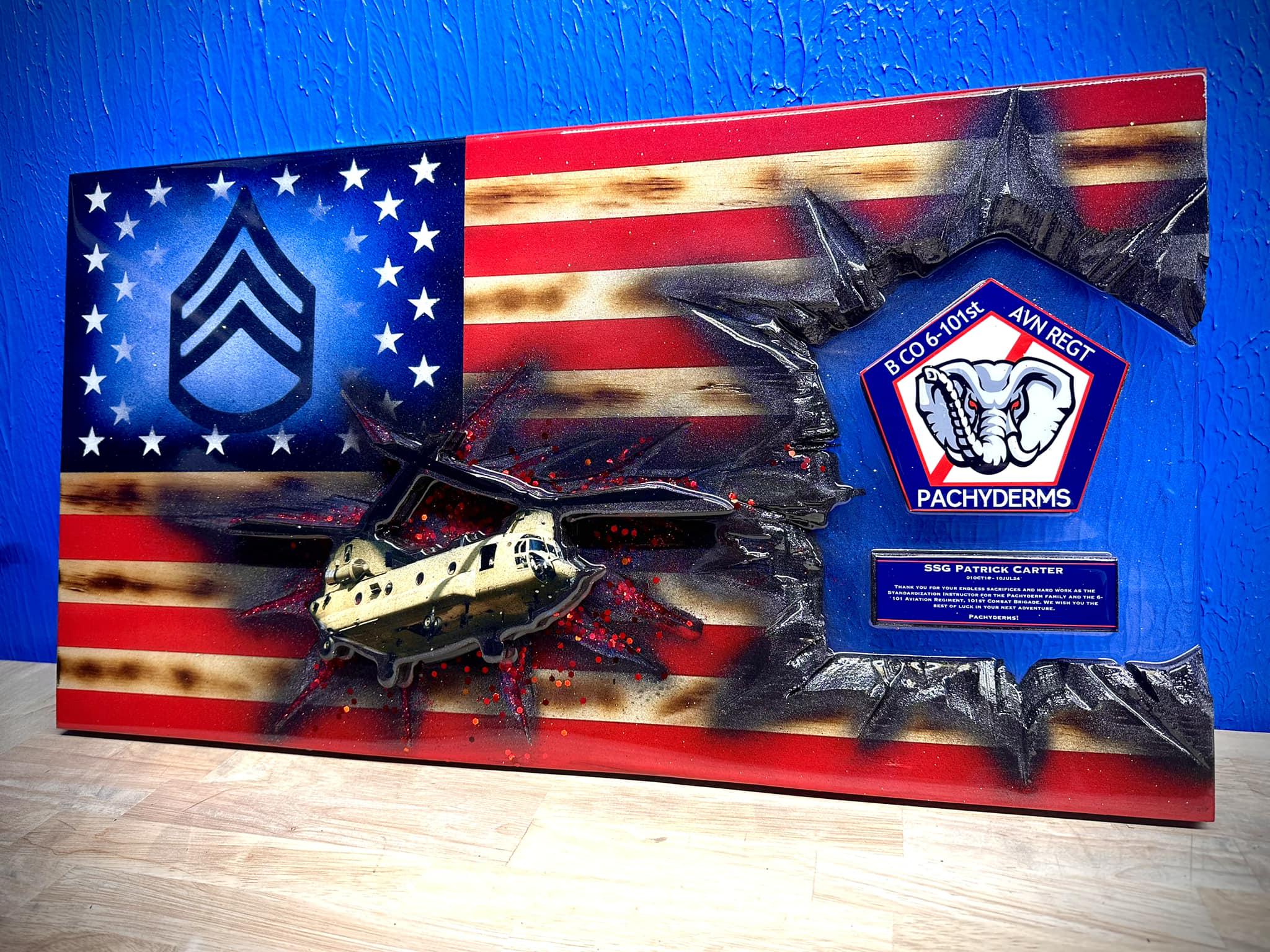 Customizable Warrant Officer Patch Series - Professional Wooden ...