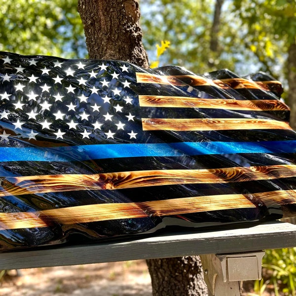 Wavy Flag - Etsy