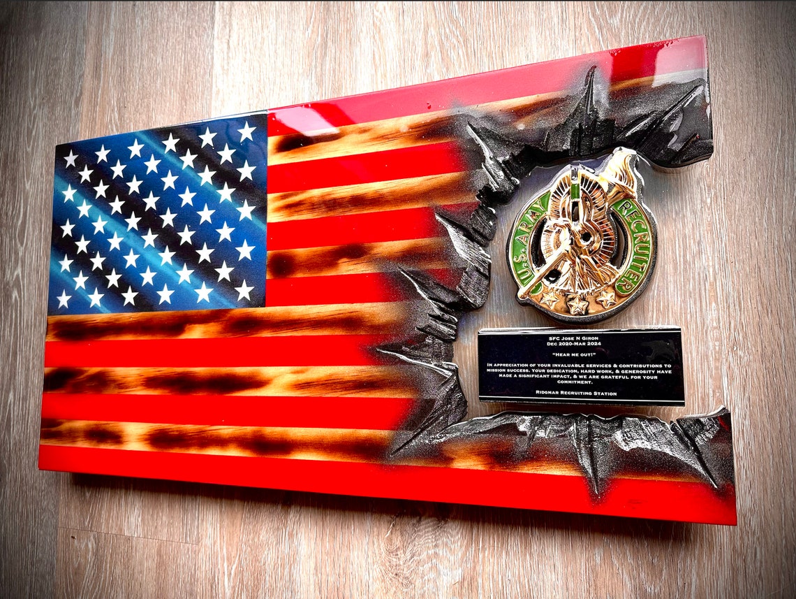 Army Recruiter American Flag Patch Series - Standard Colorscheme ...