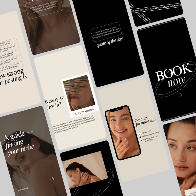 Influencer Instagram Reel Covers Templates Content Creator Reel Covers ...