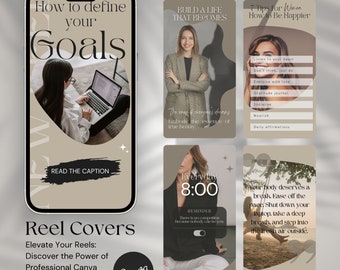 Instagram Reel Templates Canva, Engagement Reels, Motivational Reels ...