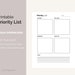 Priority PDF List, Printable List, Simple Priority List, Printable PDF ...