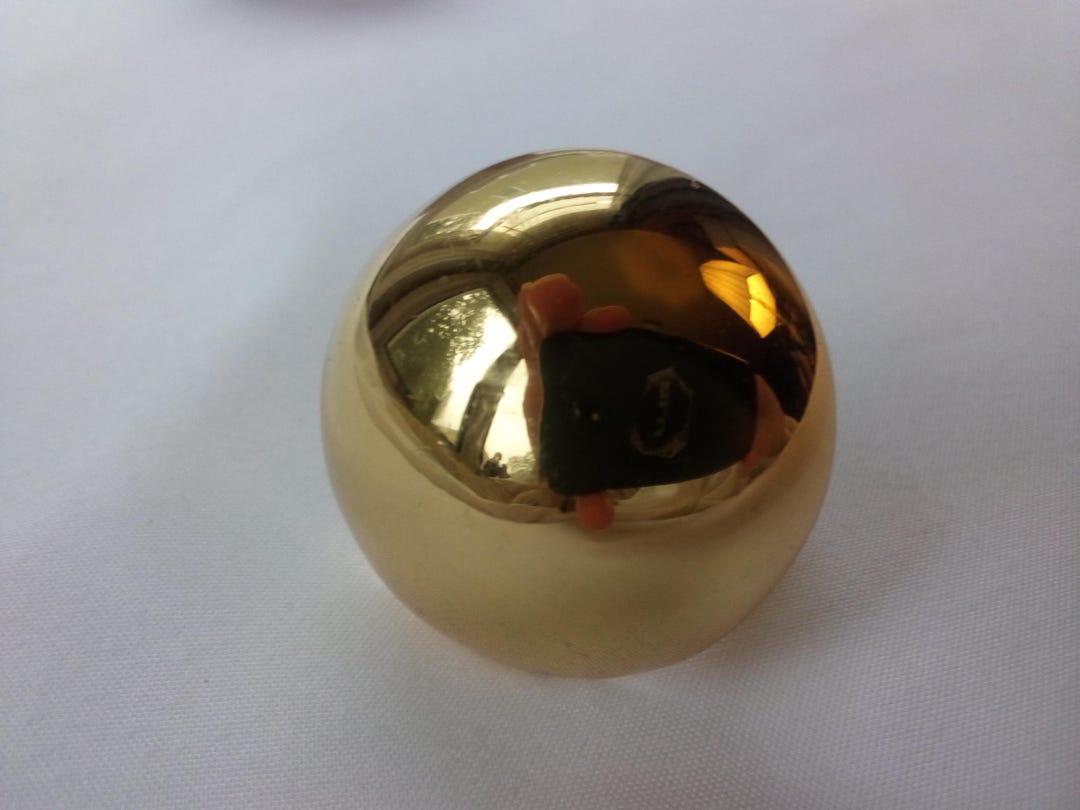 Vintage Trina Turk Modernist Statement Ring Domed Gold Plated Cocktail ...