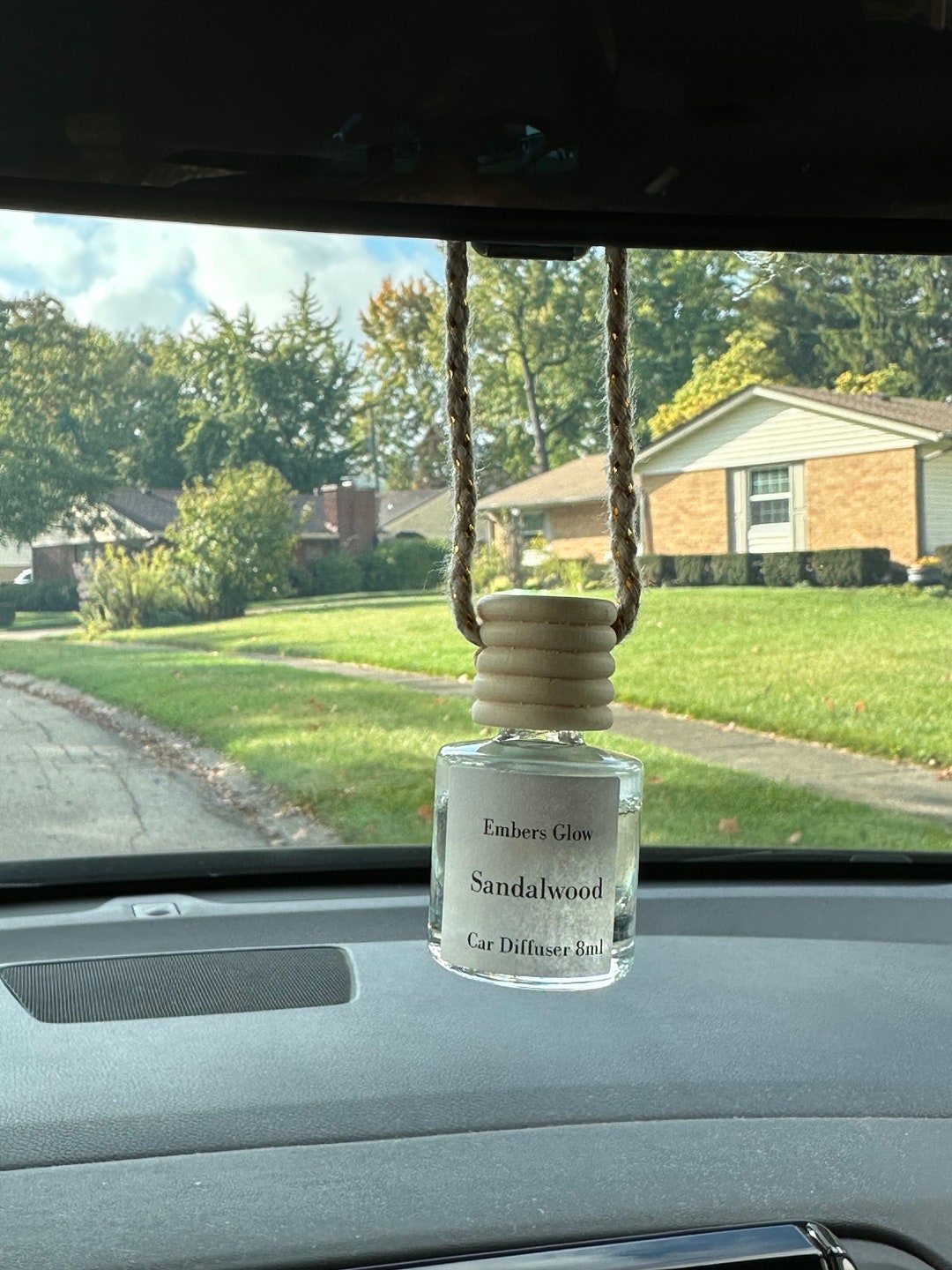 Sandalwood Car Diffuser - Etsy