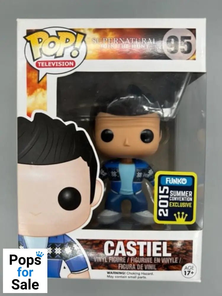 95 Castiel french Mistake Supernatural 2015 Box Damaged Funko POP Etsy UK