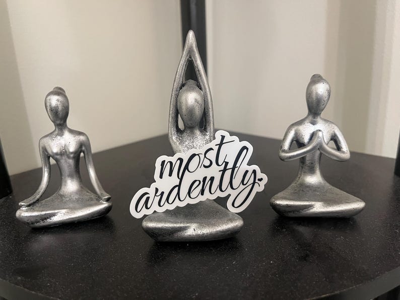Most Ardently Vinyl Sticker - Etsy