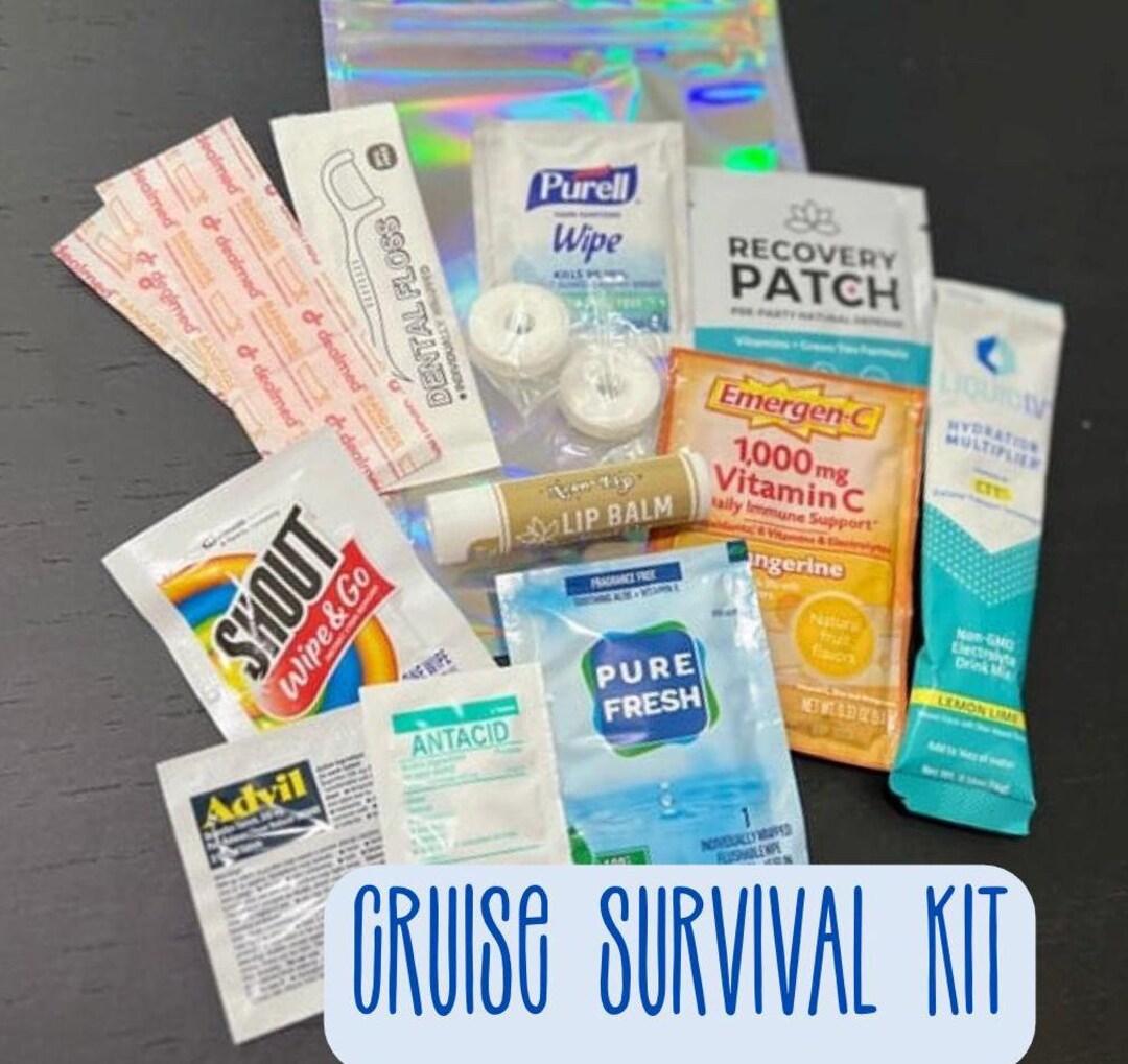 Oh Ship Cruise Survival Kit Hangover After Party Adult Party Favor ...