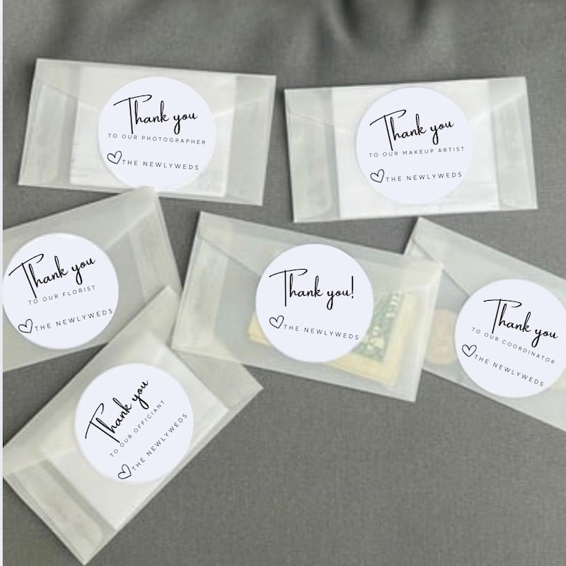 Wedding Tips Envelopes - Etsy