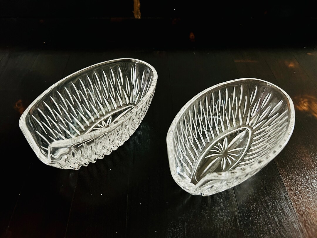 Princess House Crystal Vintage Silverware Rest - Etsy