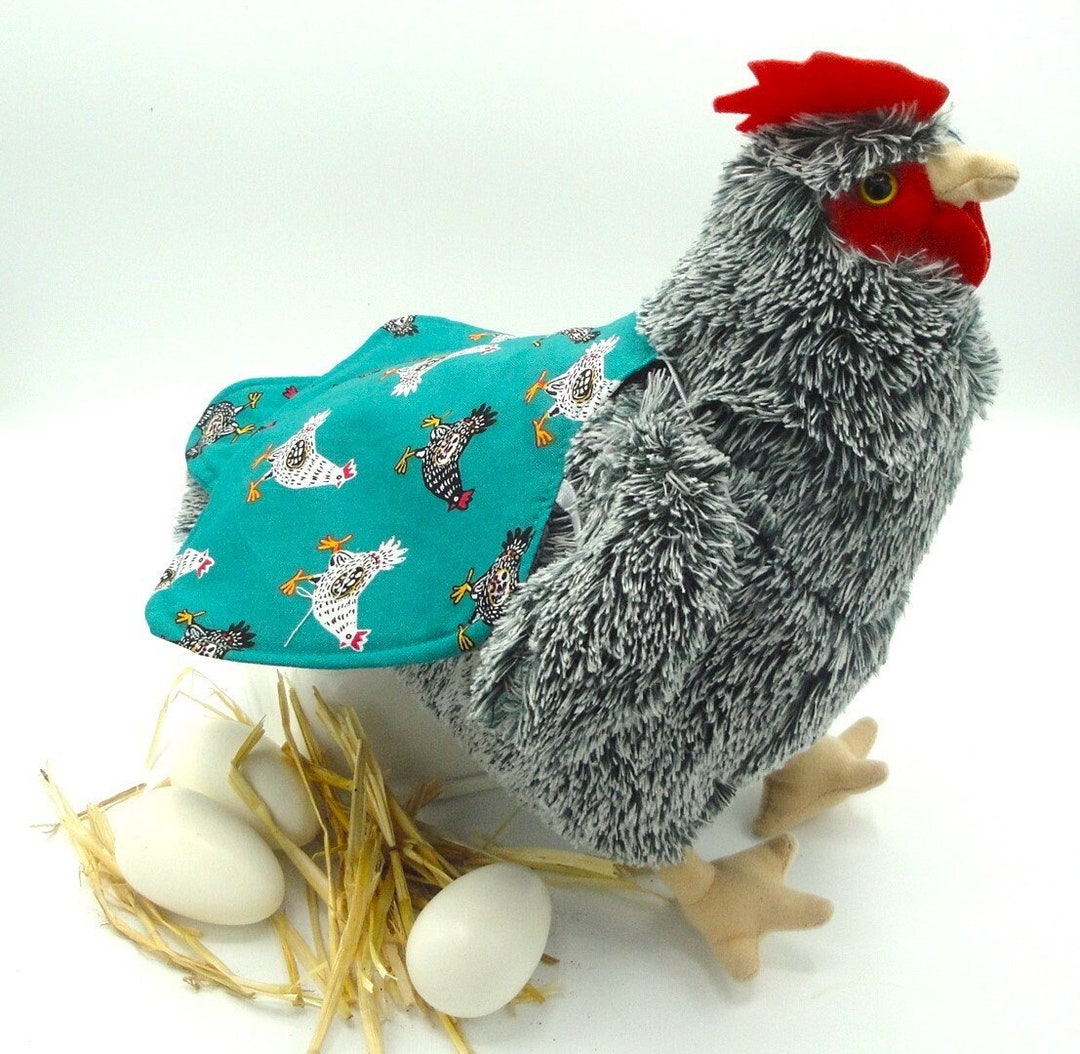 Chicken Saddle / Chicken Coat / Rooster Protection - Cotton Cover With ...