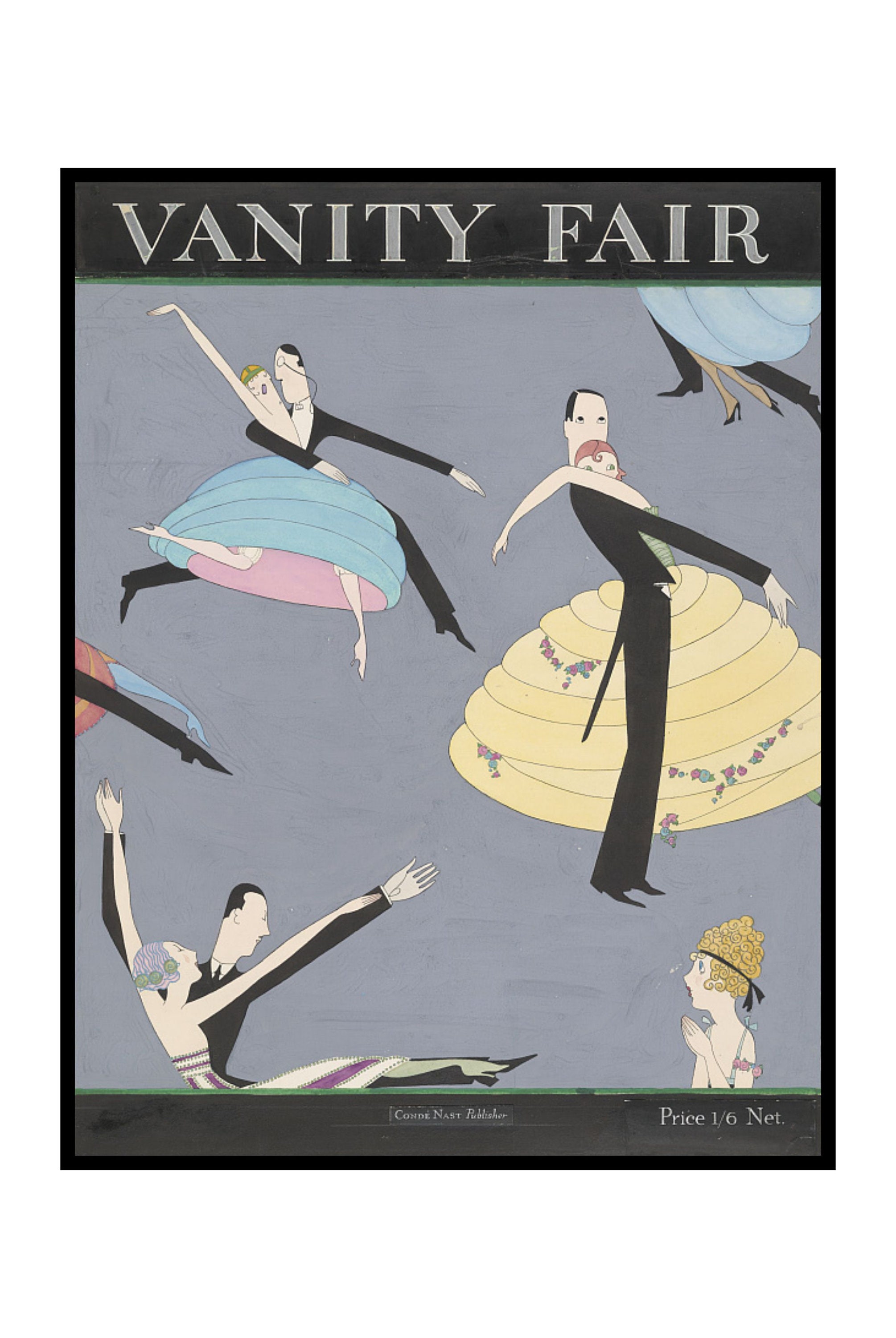 Vanity Fair Tote | 1920 Vanity Fair Magazine Cover | Fun Vintage Image ...