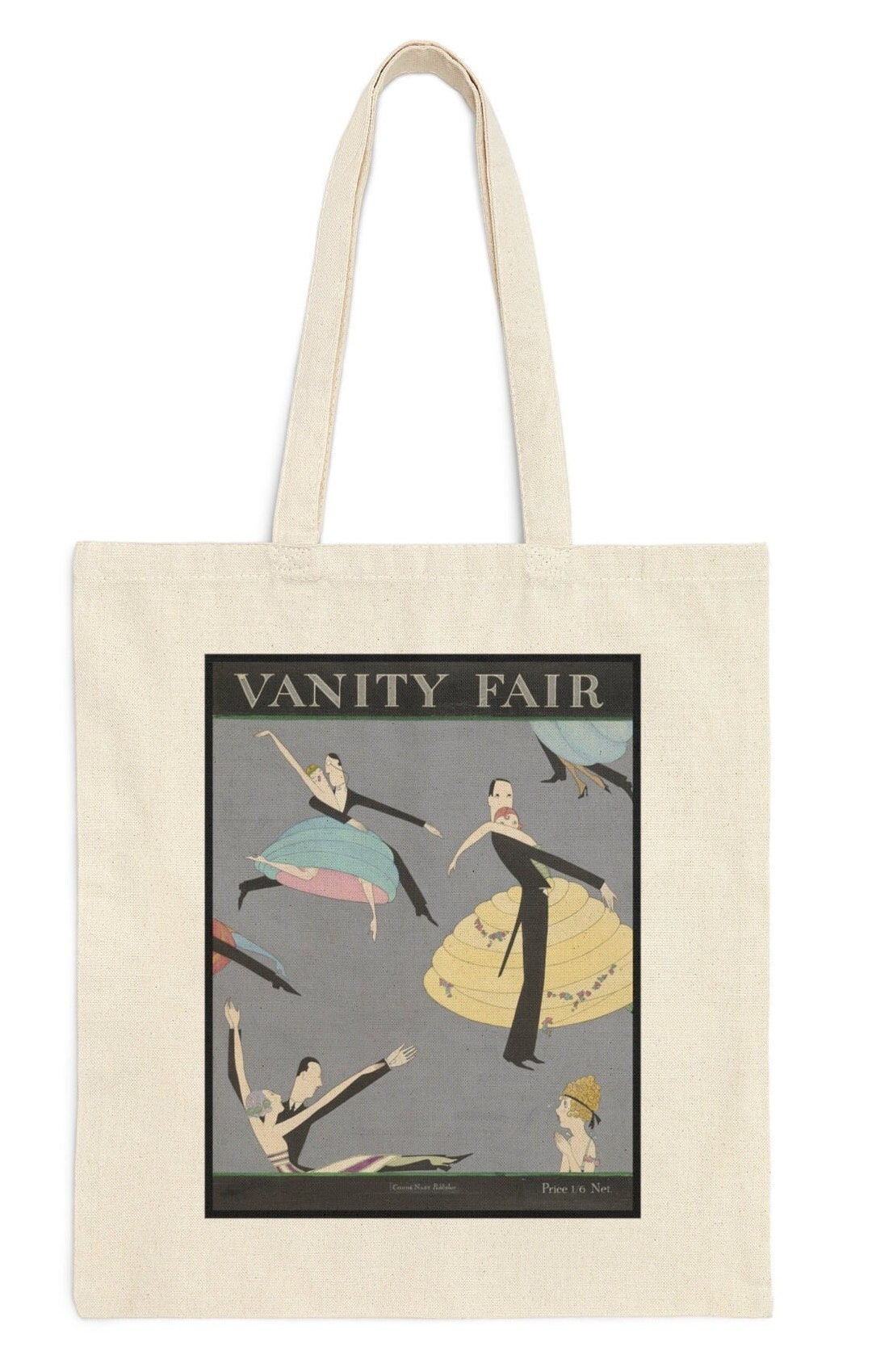 Vanity Fair Tote 1920 Vanity Fair Magazine Cover Fun Vintage Image on ...