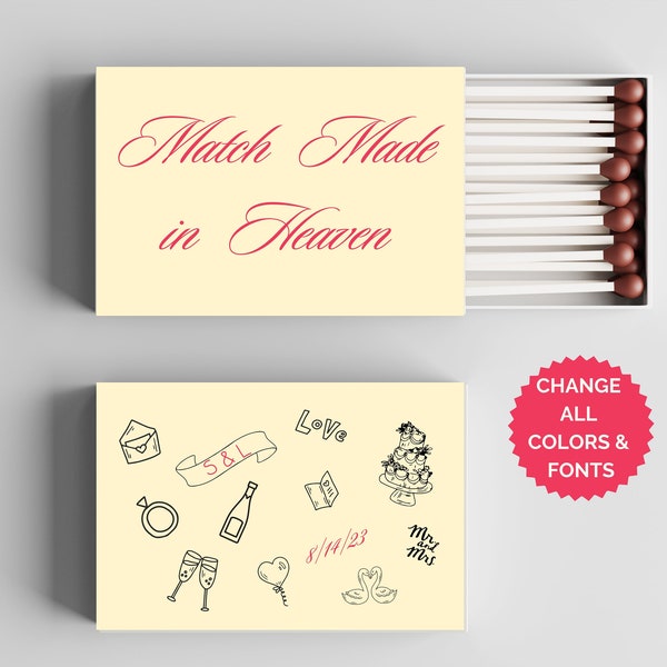 Custom Matchboxes - Etsy