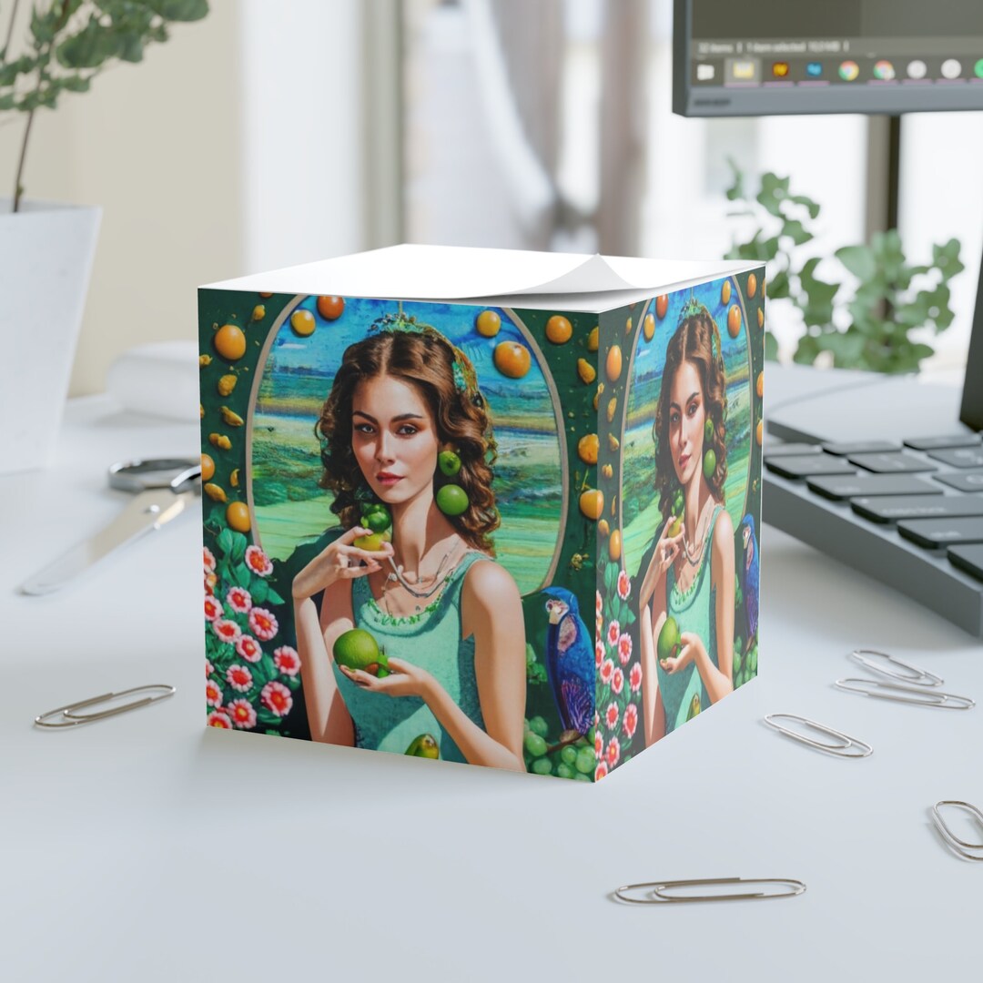 Note Cube - Etsy