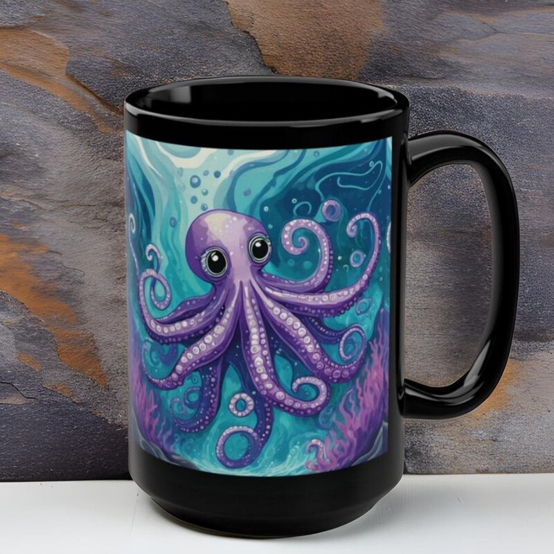 Octopus Cup - Etsy