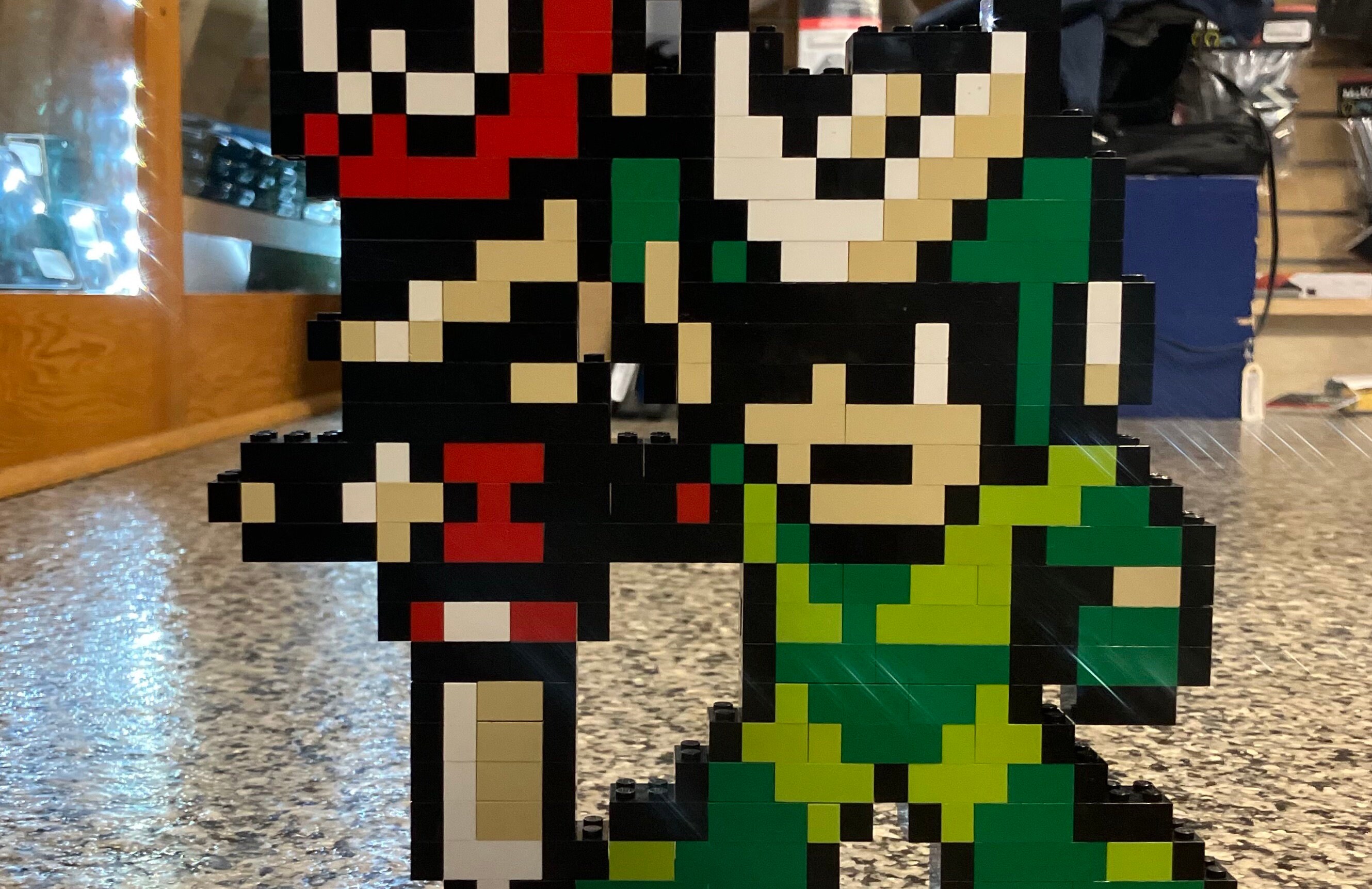 Quint From Megaman Fan Made Bricks - Etsy