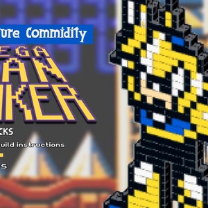 Enker From Megaman Fan Made Brick Design - Etsy