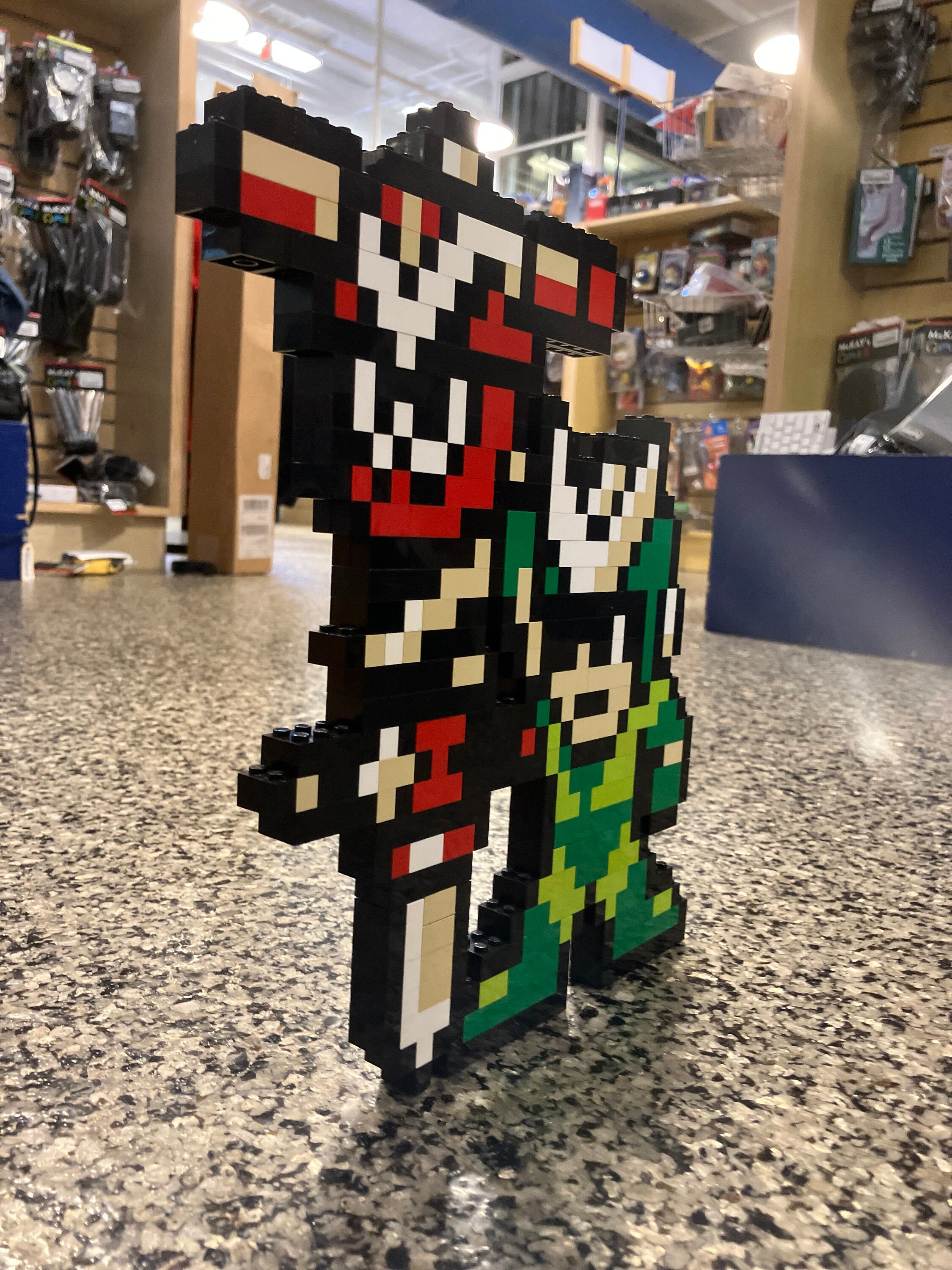 Quint From Megaman Fan Made Bricks - Etsy