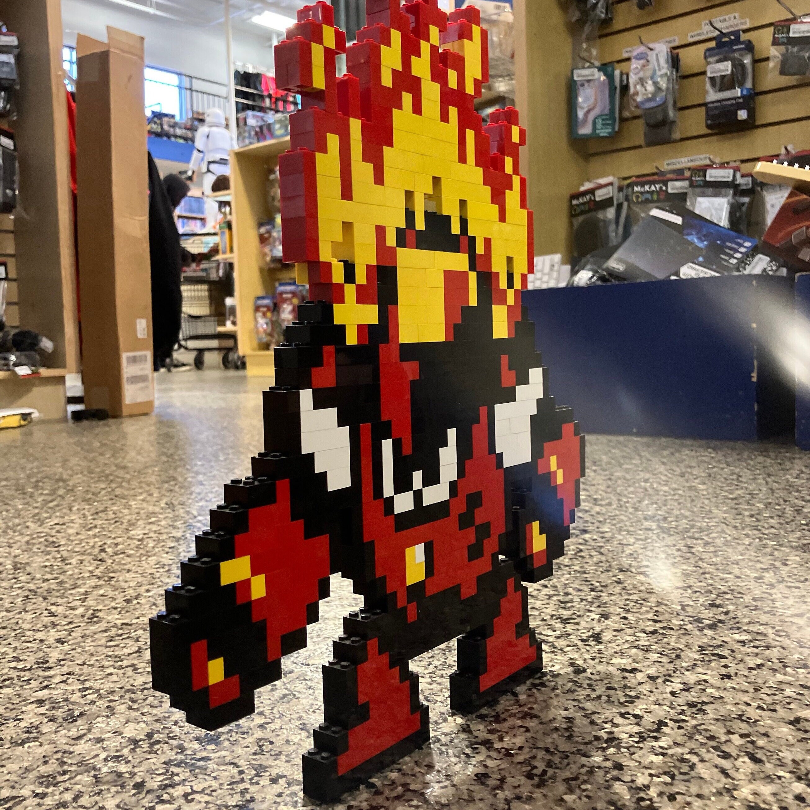 Magma Man (megaman) How-to-build Fan-made - Etsy