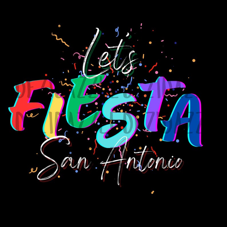 Let's FIESTA San Antonio PNG - Etsy