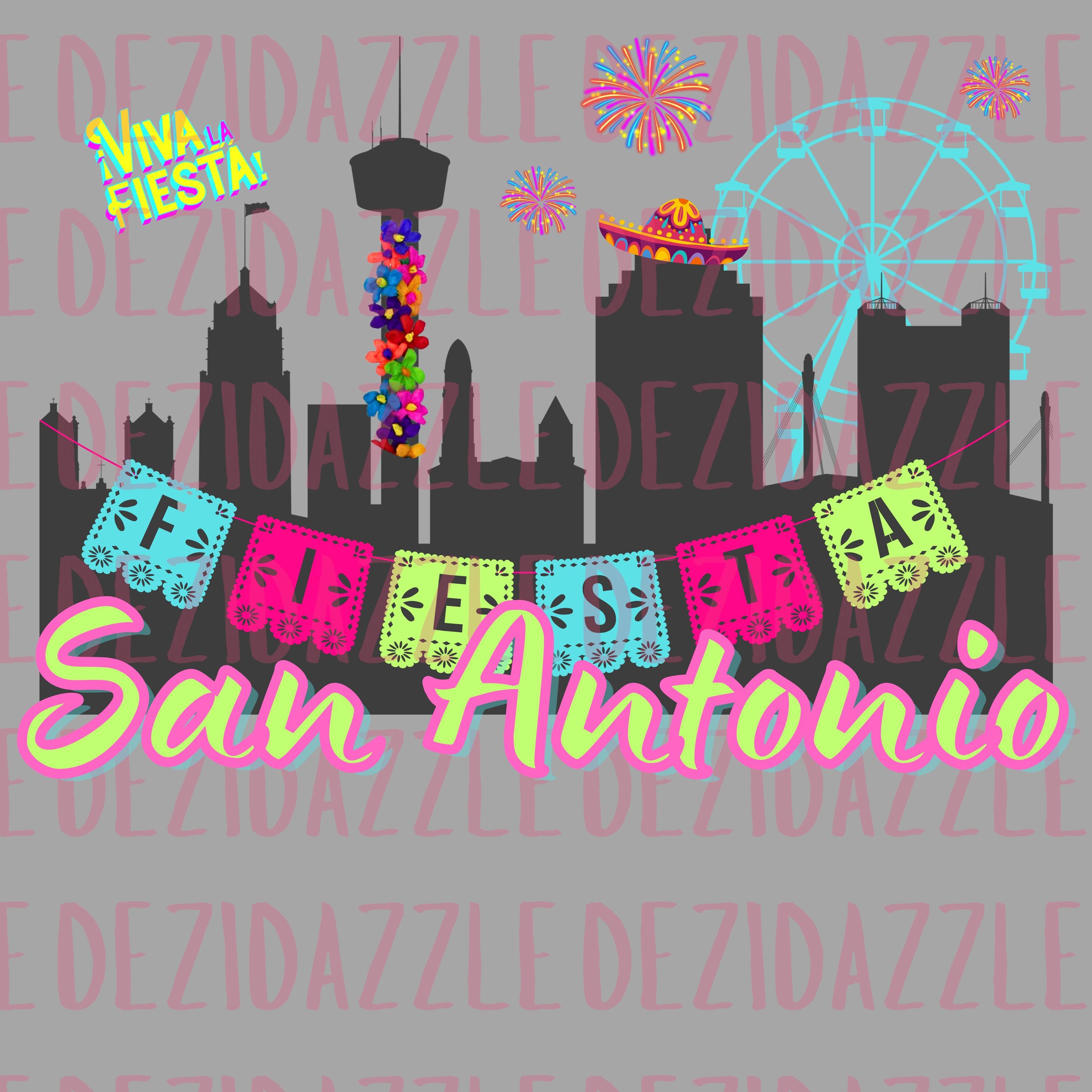 Fiesta San Antonio PNG - Etsy