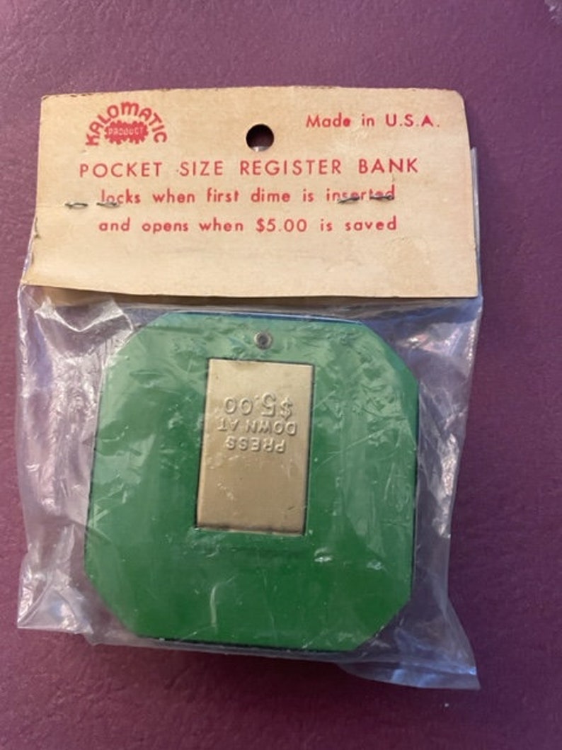 Vintage Popeye Daily Dime Register Bank Rare Find NOS - Etsy