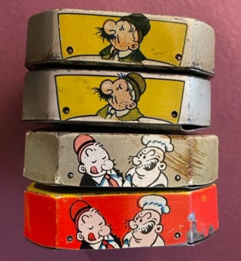 Complete Set of Popeye Dime Register Banks. Rare to Find All Four. - Etsy